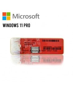 LICENCIA MICROSOFT WINDOWS 11 PRO 64 BITS OEM / STIKER